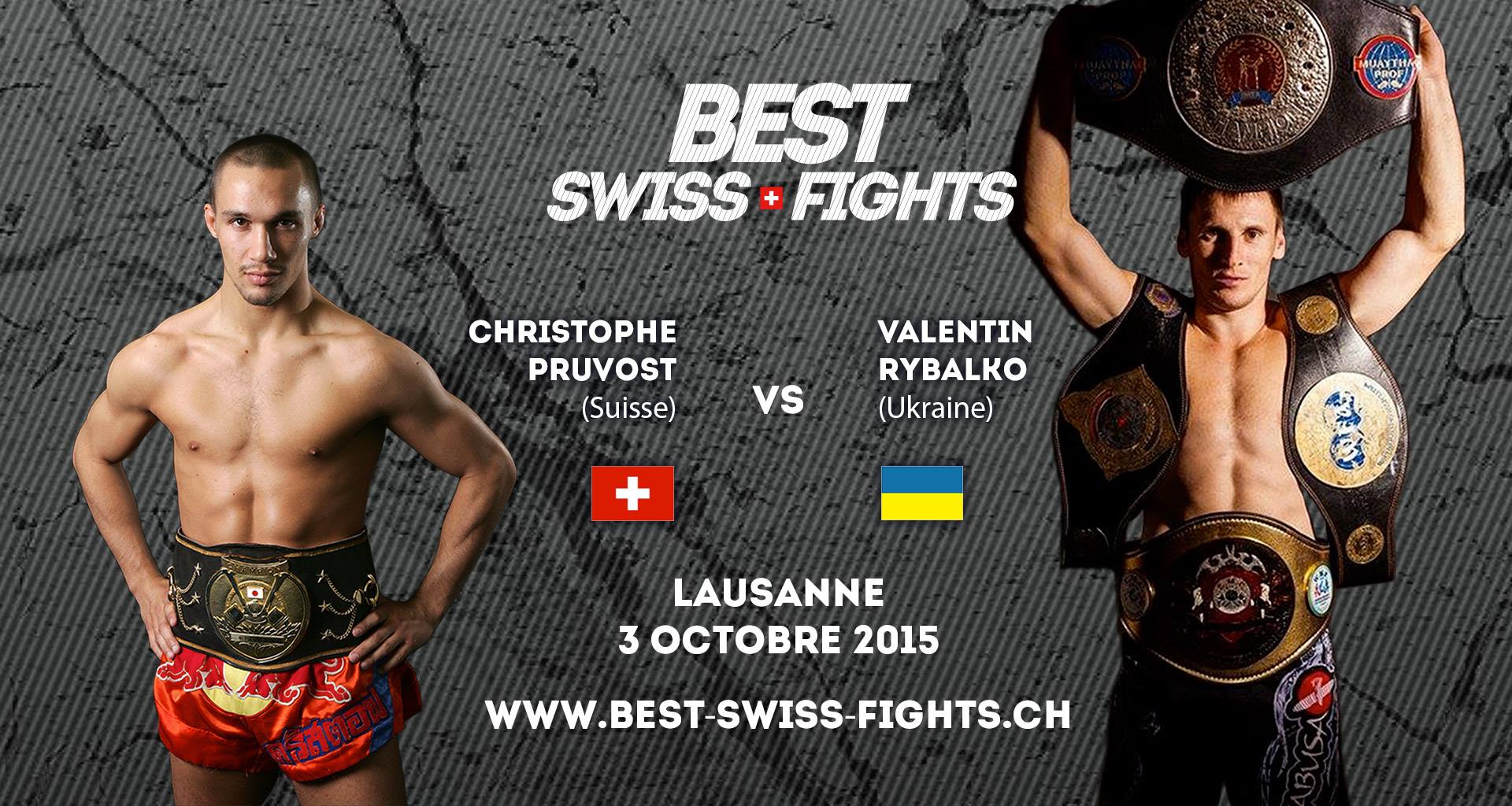 [Challenge] Best Swiss Fight - Christophe Pruvost - Muay Thai Fighter ...